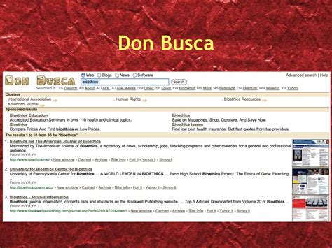 Visual And Clustering Search Engines PPT