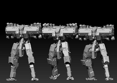 🪖 Lycan Autonomous Humanoid Assault Construct A Hac・ Stl File For