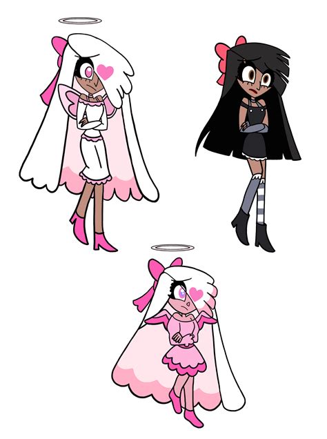 Hazbin Hotel Vaggie Alternate Forms By Purpleorchid 8863 On Deviantart
