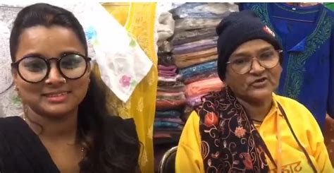 Lucknow Based Mother Daughter Duo Aspires To Export Chikankari Garments