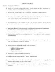 Comprehensive Guide On Cell Biology For BIOL 1406 Exam 2 Course Hero