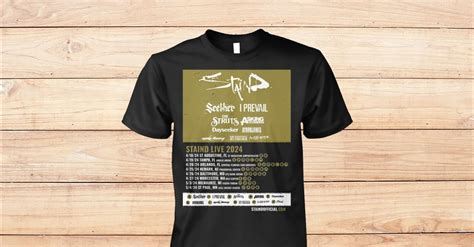 Staind Spring 2024 U S Tour 2024 Shirt Viralstyle