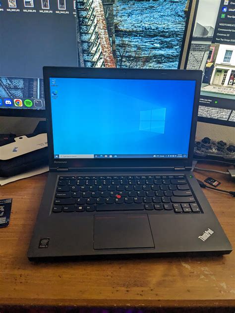 My First Thinkpad T440p Thank You To The Gentlemen Who Upgraded The Ram Ssd And Battery