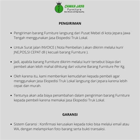 Jual Canka Set Meja Kursi Tamu Sudut Teras Minimalis Kayu Jati