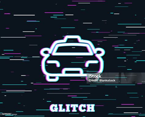 タクシー ライン アイコンクライアントの交通標識です イラストレーションのベクターアート素材や画像を多数ご用意 イラストレーション