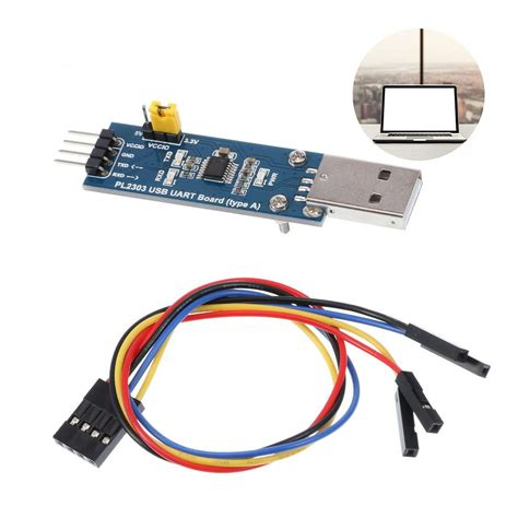 Adaptador Pl2303 Usb A Uartttl Módulo De Puerto Serie Universal Usb