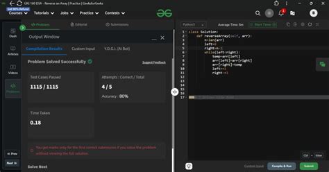 Day3 Coding Problemsolving Python Geeksforgeeks Learning Dsa