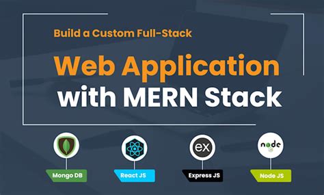 build a custom full stack web application with mern stack by