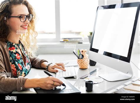 Woman Digital Device Internet Female Girl Concept Stock Photo Alamy