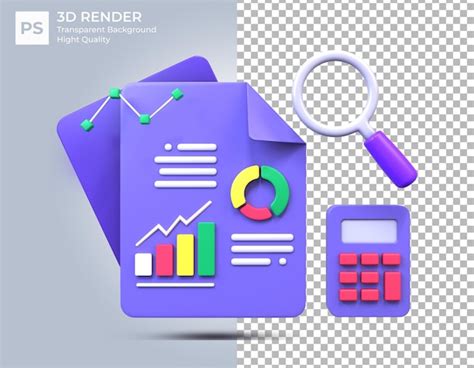 Premium Psd Online Marketing Financial Report Chart Data Analysis And