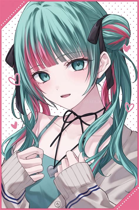 Hatsune Miku And Leo Need Miku Vocaloid And 2 More Drawn By Ame