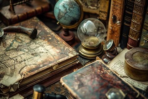 Premium Photo A Treasure Trove Of Artifacts In A Forgotten Attic