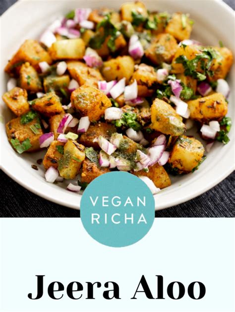 Jeera Aloo Cumin Spiced Potatoes Vegan Richa