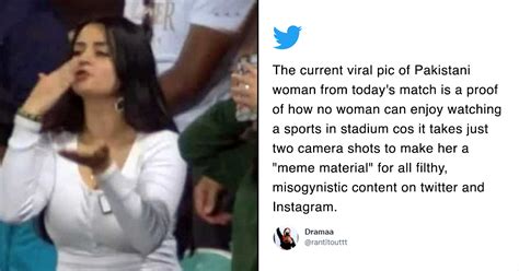 This Girl Went Viral During The Pak Match Yesterday And Now Shes Been
