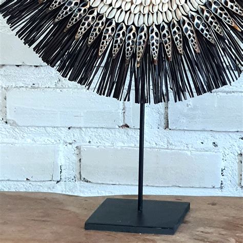 Round Beautiful Grass With Shell Canggu And Co