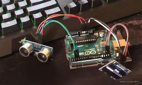 Arduino 超声波测距oled显示超声波测距oled显示 Csdn博客
