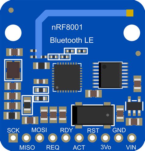 How To Use Adafruit Nrf8001 Breakout Pinouts Specs And Examples Cirkit Designer