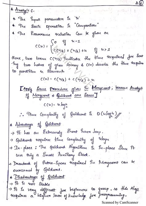 Vtu Algorithms Notes Cbcs Daa Notes By Nithin Vvce Pdf