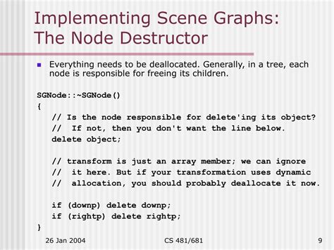 Ppt Implementing Scene Graphs Csg Trees Powerpoint Presentation