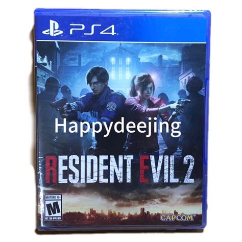 แผ่นเกม Resident Evil 2 Remake Ps4 มือสอง All Zone สภาพดี กรีดซีน