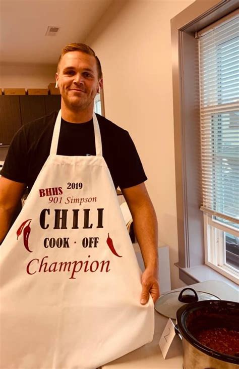 Chili Cook Off Apron Personalized Aprons Competition Apron Etsy