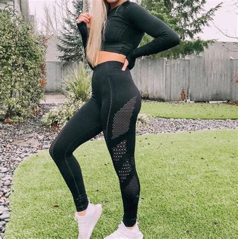 Women Seamless Yoga Sets High Waist Gym Mesh Leggings Shirts Suit Long