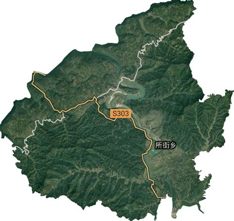 所街乡高清卫星地图