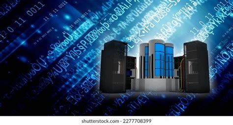 3d 그림 데이터 센터 서버배터리 포함 스톡 일러스트 2277708399 Shutterstock