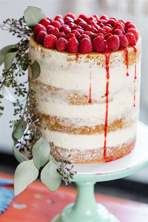 Naked Vanilla Berry Cake Sonder Bakehouse