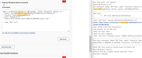 Jenkins Integration