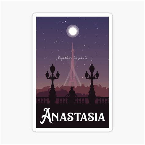 Anastasia Sticker For Sale By Parriaga Redbubble