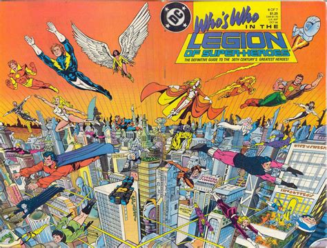 Whos Who In The Legion Of Super Heroes Issues 5 And 6 Gallery
