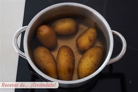 Papas aliñás o patatas aliñadas sencillas y muy ricas Food