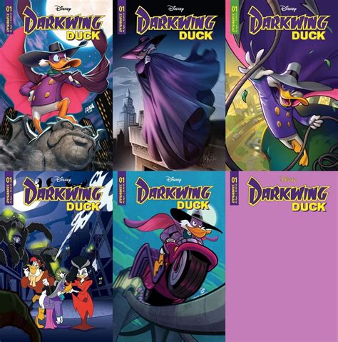 Darkwing Duck 1 Nm Cvr A B C D E And F Set Of 6 New Series For Sale