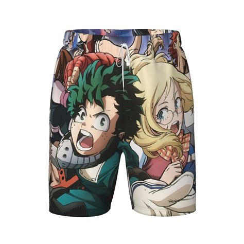 Anime Mha My Hero Academia Teen Swim Trunks Summer Beach Board Shorts