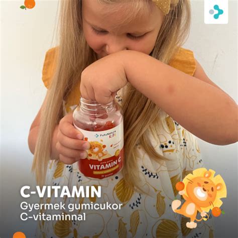 C Vitamin Gumicukor Gyerekeknek C Vitaminnal 30 Gumicukor