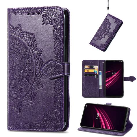 Dteck For Samsung Galaxy A25 5g Wallet Phone Caseembossed Pu Leather