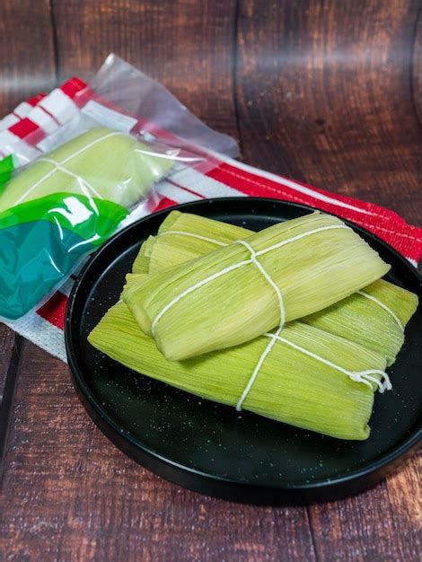 Premium Photo Peruvian Sweet Humitas Served In A Porcelain Dish Sweet