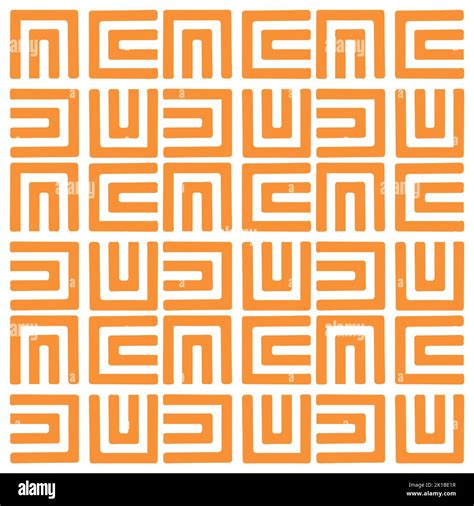 Geometry Floral And Heart Pattern Seamless Pattern Isolated Background Vector Illustration