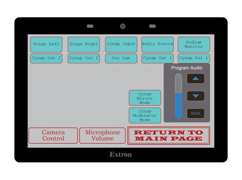 Extron Style 10 Sub Screen 2 Classroom Technology Resource