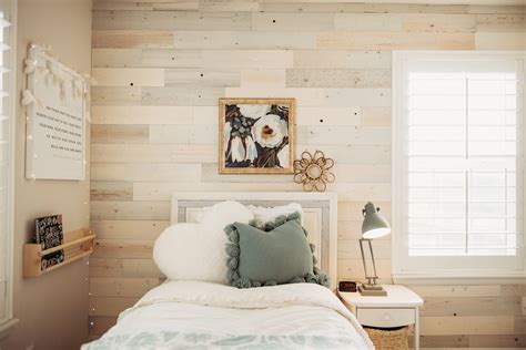 Timberchic Diy Reclaimed Wooden Wall Planks Simple Peel And Etsy