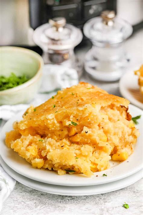 Crock Pot Corn Casserole Spend With Pennies