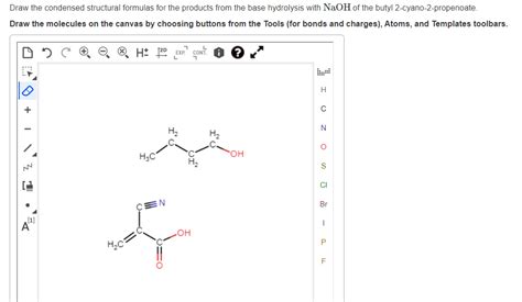 Solved Draw The Condensed Structural Formulas For The
