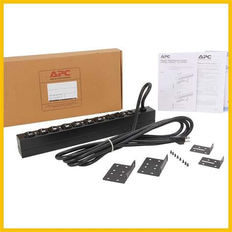 APC Rack Mount PDU Basic V V A Outlet Horizontal Reverb