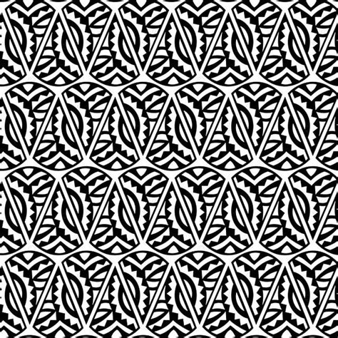 Vector Seamless Pattern Black And White Repeating Geometric Pattern Seamless Pattern