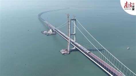 深中通道主线贯通，湾区“超级主战场”呼之欲出深圳市珠江口新浪新闻