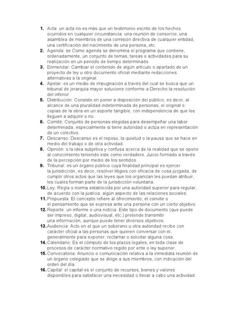 Glosario De Palabras Del Derecho Pdf Moralidad Justicia