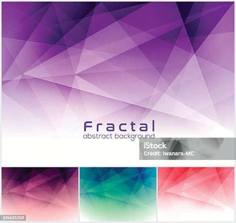 Fractal Abstract Background向量圖形及更多紫色圖片 紫色 抽象 抽象背景 Istock