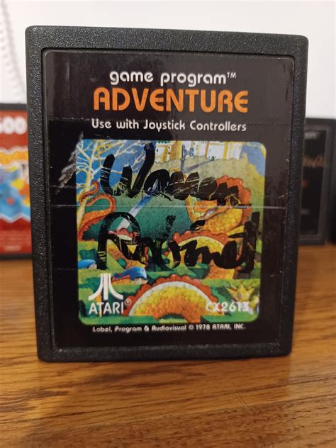Some Of My Signed Atari Carts Ratari2600