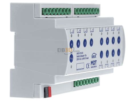 eibmarkt com EIB KNX Switch Actuator fold SU MDRC A VAC C load µF AKS